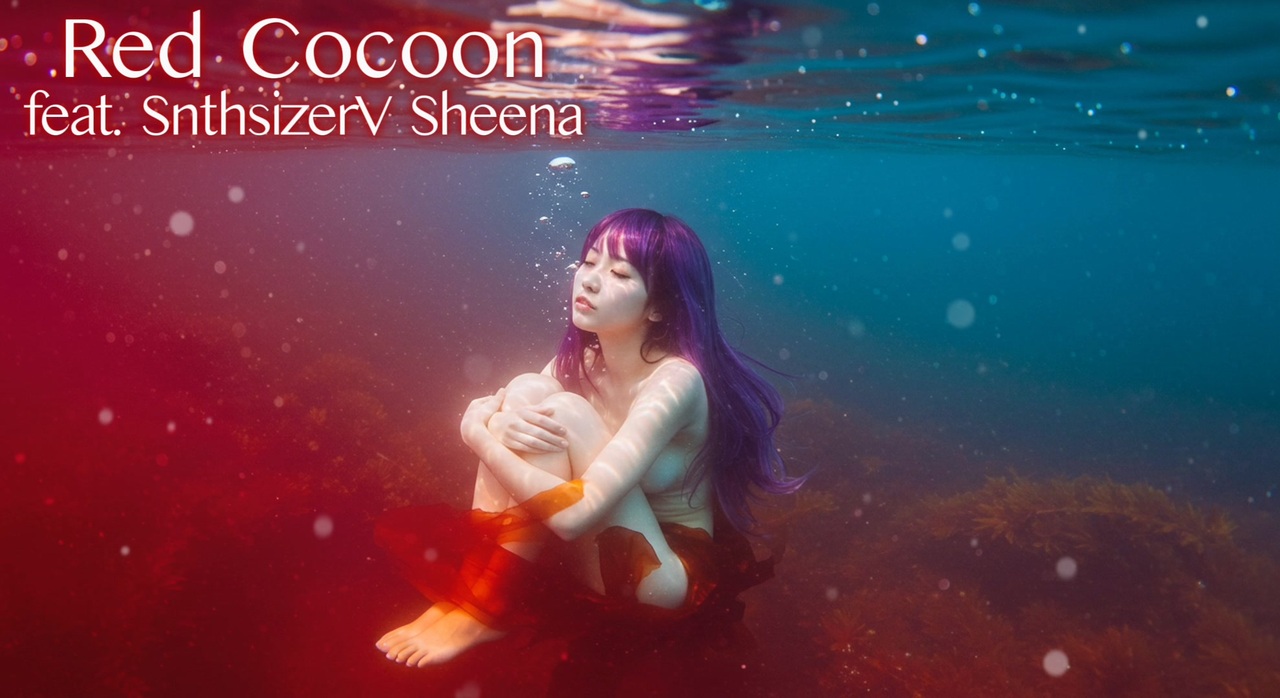 Red Cocoon feat. "SynthesizerV Sheena"【オリジナル】【ポストロック投稿祭2025】 - ニコニコ動画