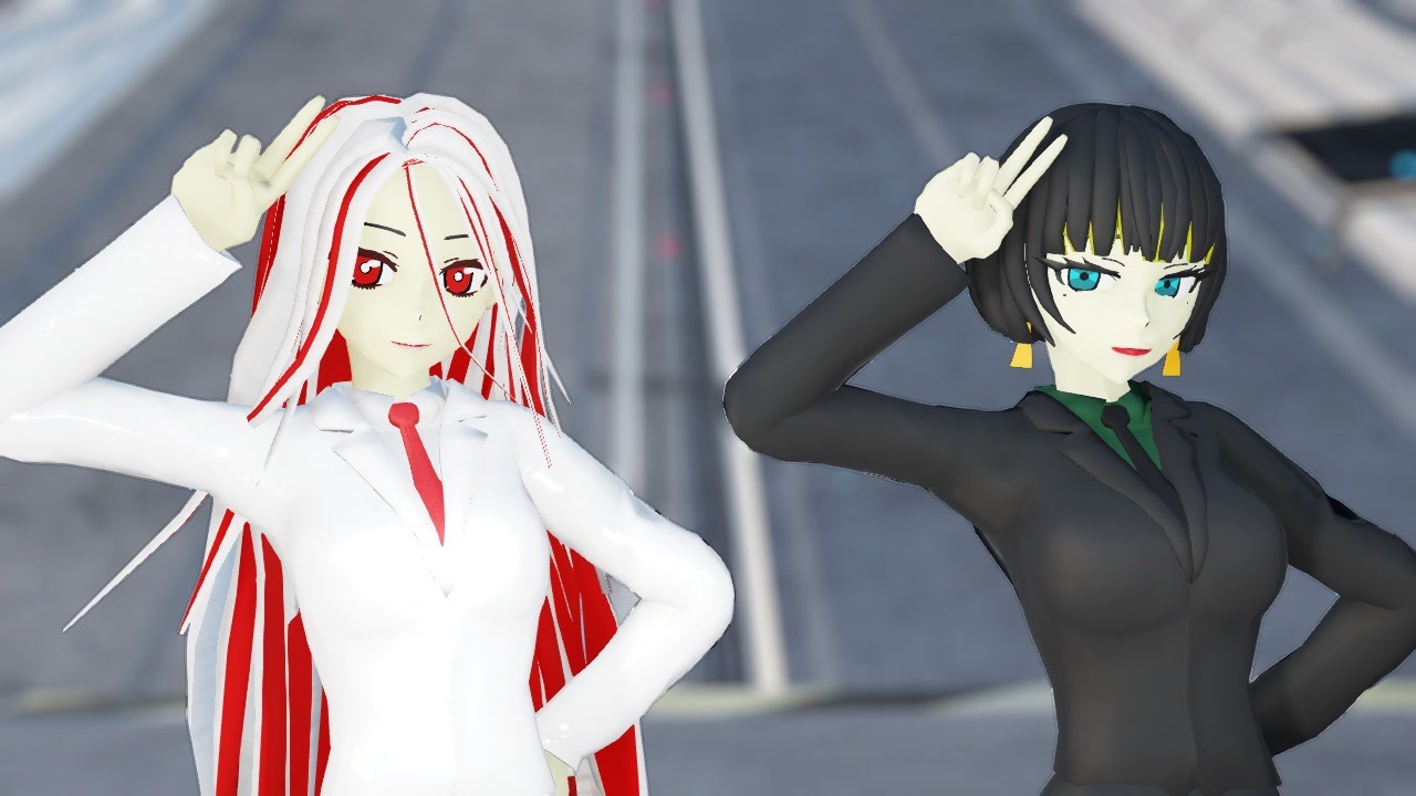 【2025年新春MMD祭り】AC6の二人（容姿は幻覚）で【メズマライザー】【ACMMD】 - ニコニコ動画