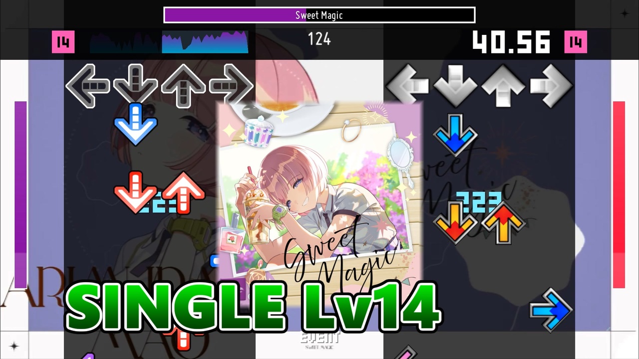 【Stepmania】Sweet Magic【SP Lv14】 - ニコニコ動画