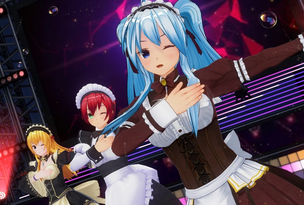 【COM3D2】三色メイドで「Night Magic Fire」 - ニコニコ動画