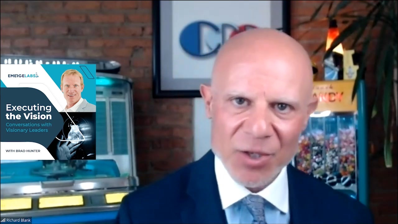 Executing the Vision podcast with Brad Hunter. A fun experience in Costa Rica with Richard Blank ...