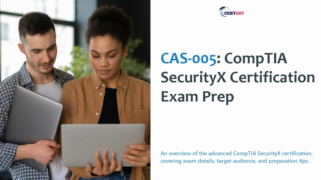 CAS-005 CompTIA SecurityX Certification Practice Exam - ニコニコ動画