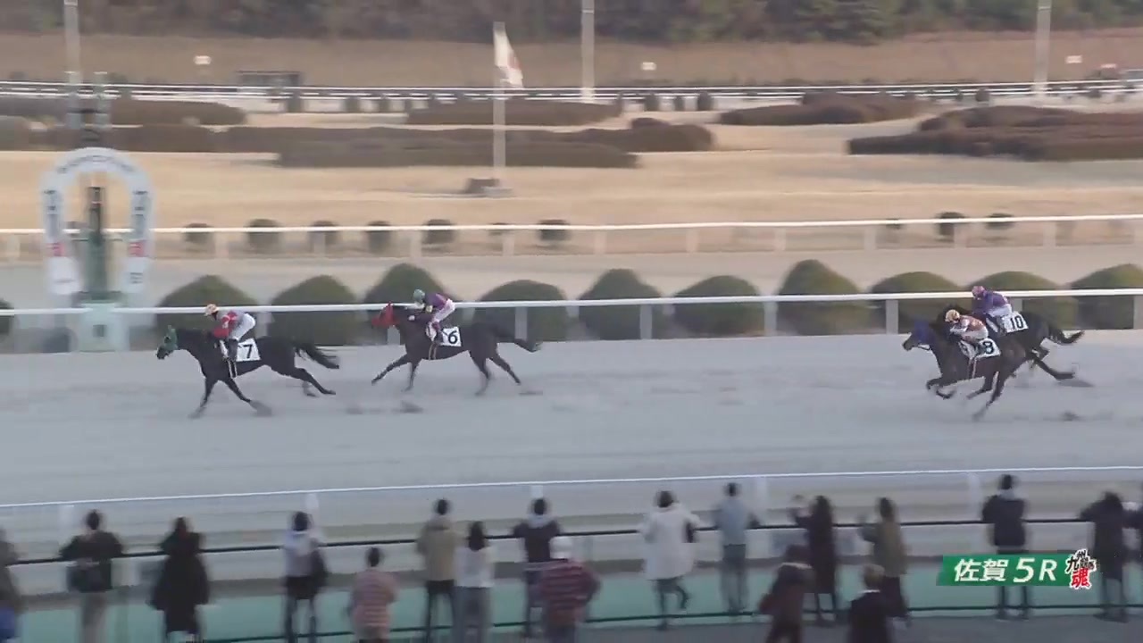 2025年1月23日佐賀競馬5R JRA交流 ノカイドウ特別(3歳九州産) ムゾラシカ - ニコニコ動画