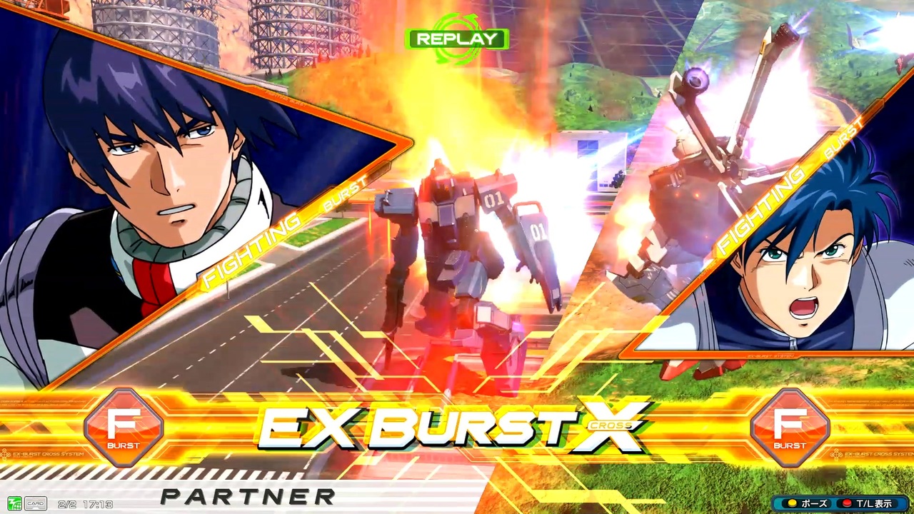 EXVS2OB 02.02 弱機体プラマ X1改視点 - ニコニコ動画