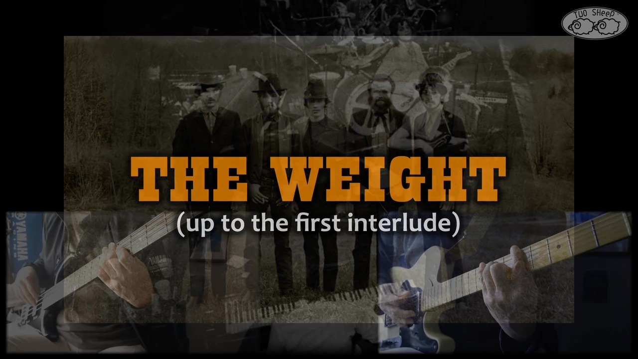 The Weight (Up to the first interlude/最初の間奏まで) - The Band cover/耳コピ再現して ...