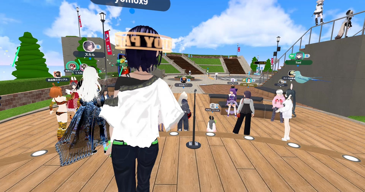 20250204-223815-cluster-lobby-song-AnzaiHijiri-2D-cut002357-end-記念写真-2D - ニコニコ動画