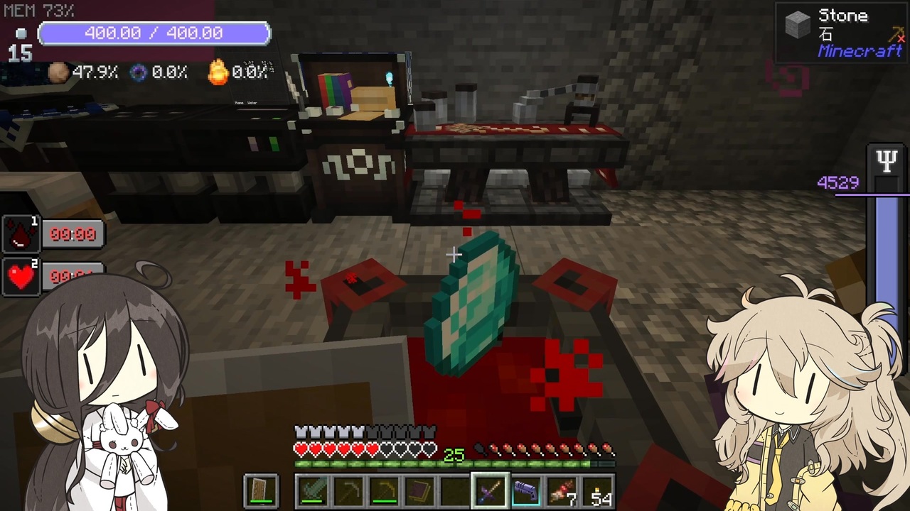 【Minecraft 1.20.1】うさぎとまほー #08 【VOICEVOX実況】 - ニコニコ動画