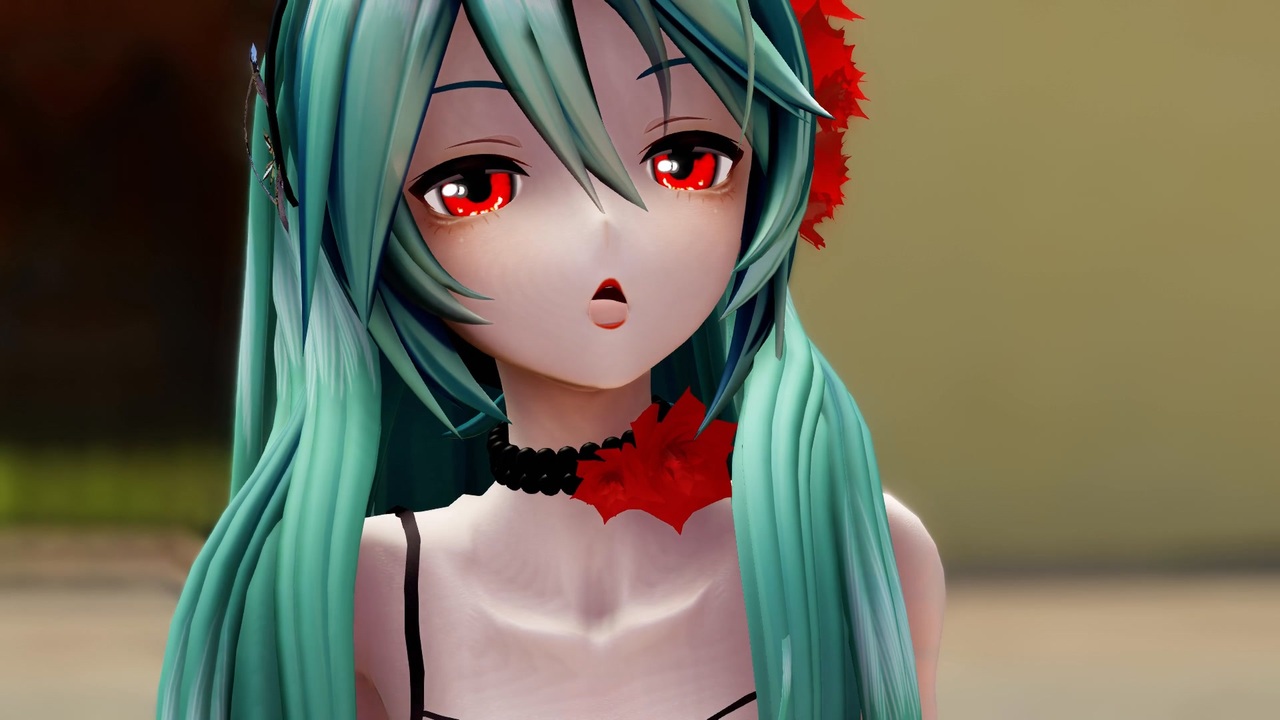 【YYB式Velvet Rose Miku】Red Rose【Ray-mmd用変態Skybox】 - ニコニコ動画