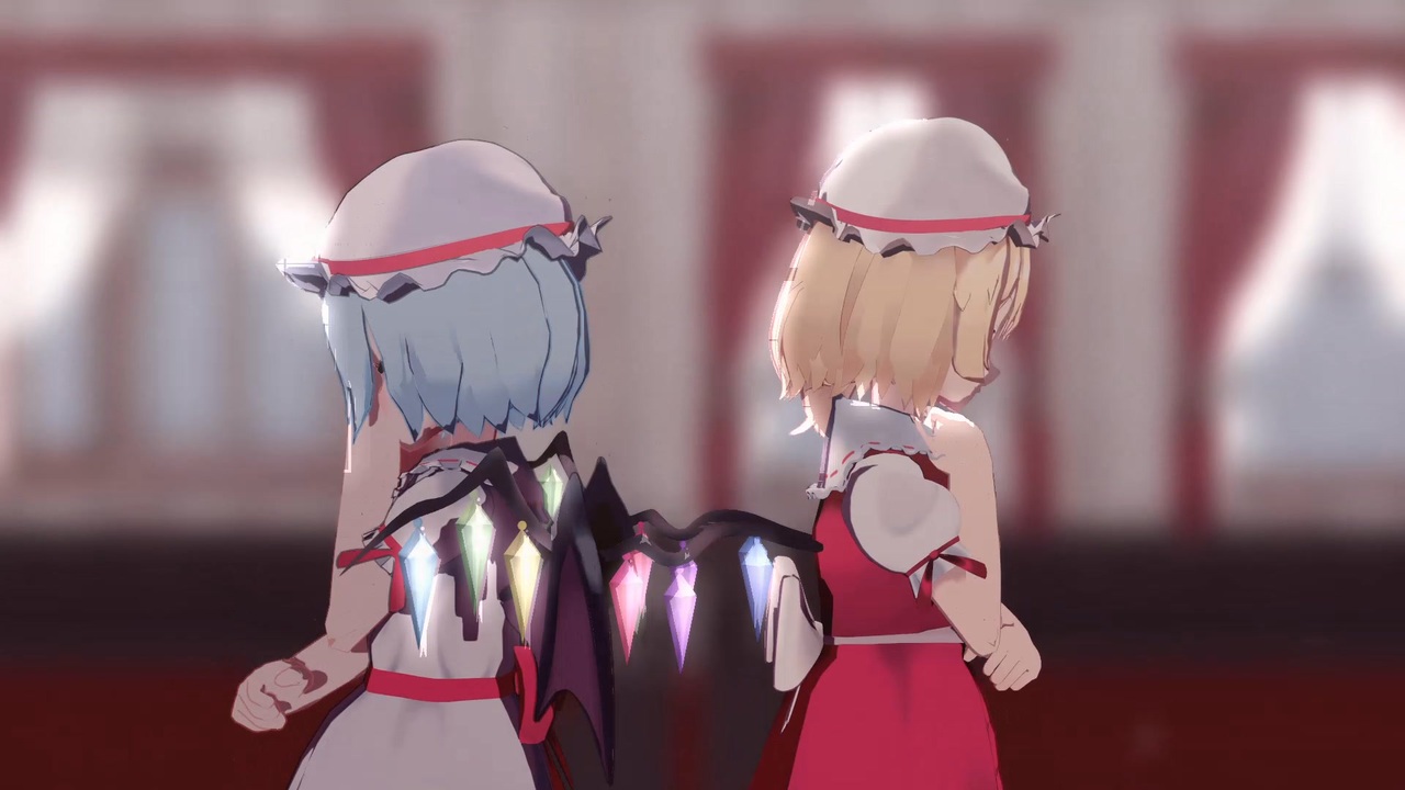 【MMDモデル配布あり】フランとレミリアでQUEEN【東方MMD】 - ニコニコ動画