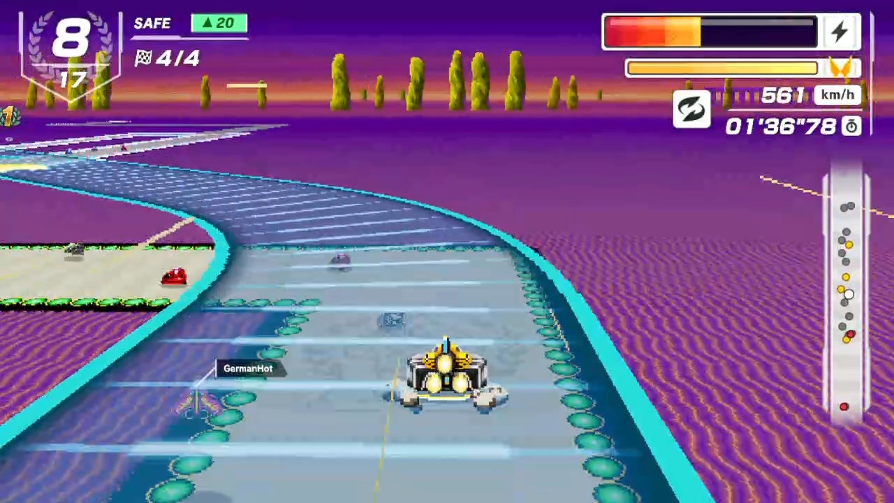 サイレンスⅡで初めて3位に入りました【F-ZERO99】 - ニコニコ動画