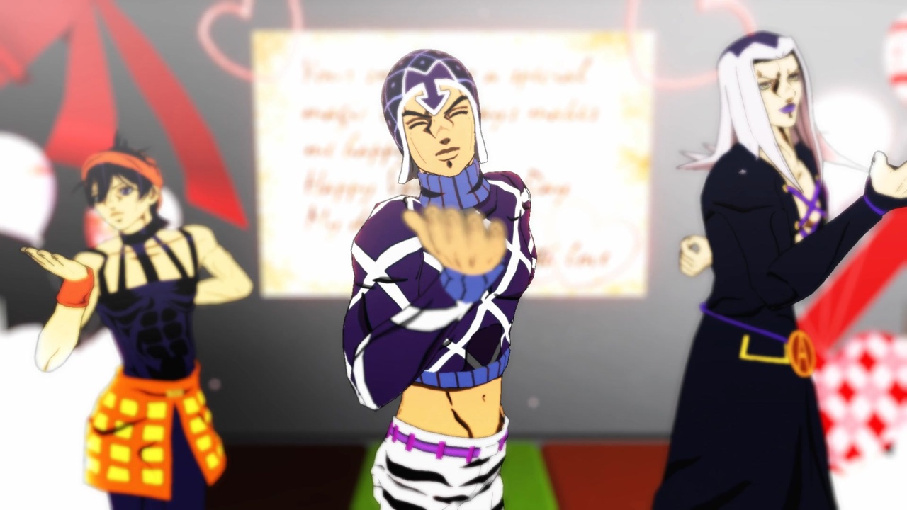 【JOJO MMD】バレンタイン・キッス【5部】 - ニコニコ動画