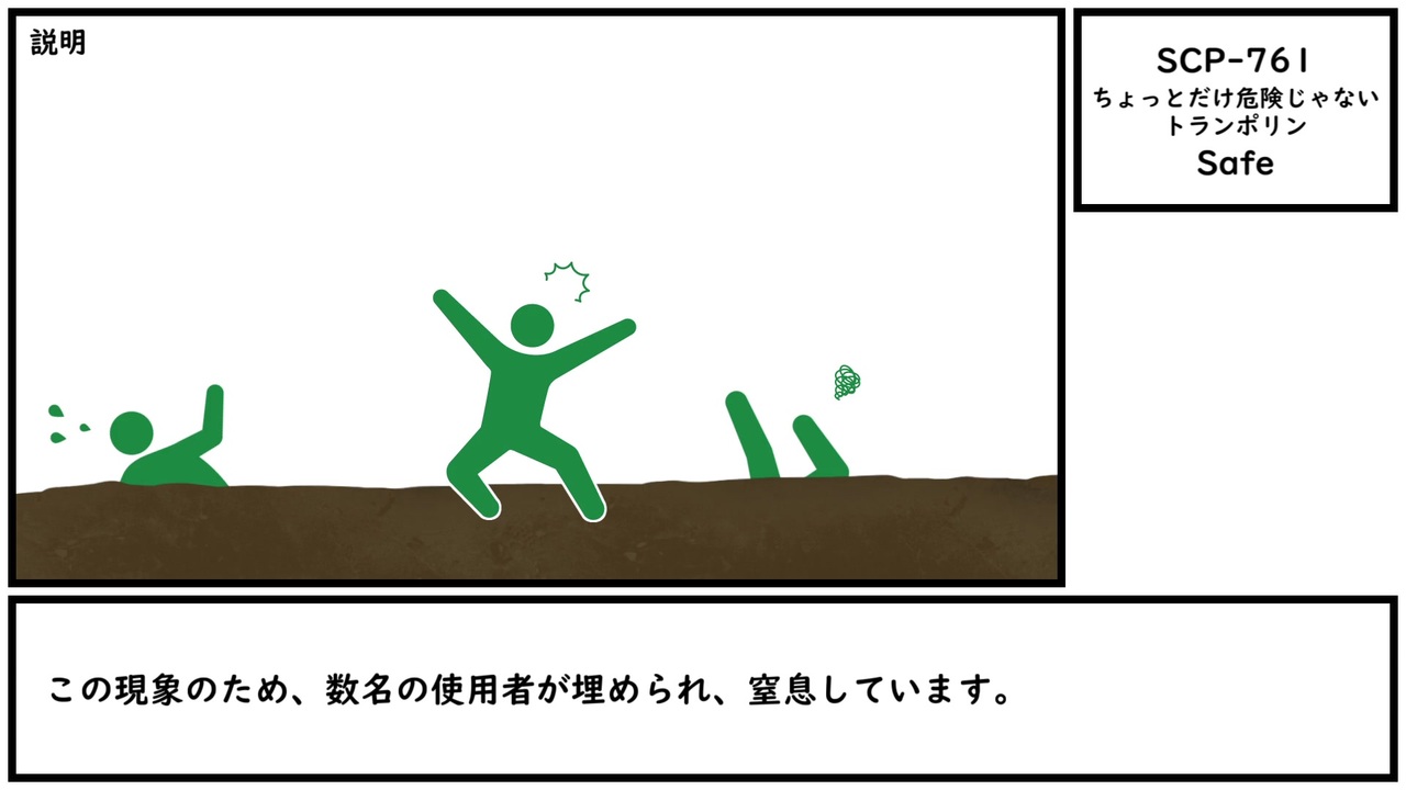 【ゆっくり紹介】SCP-761【ちょっとだけ危険じゃないトランポリン】 - ニコニコ動画