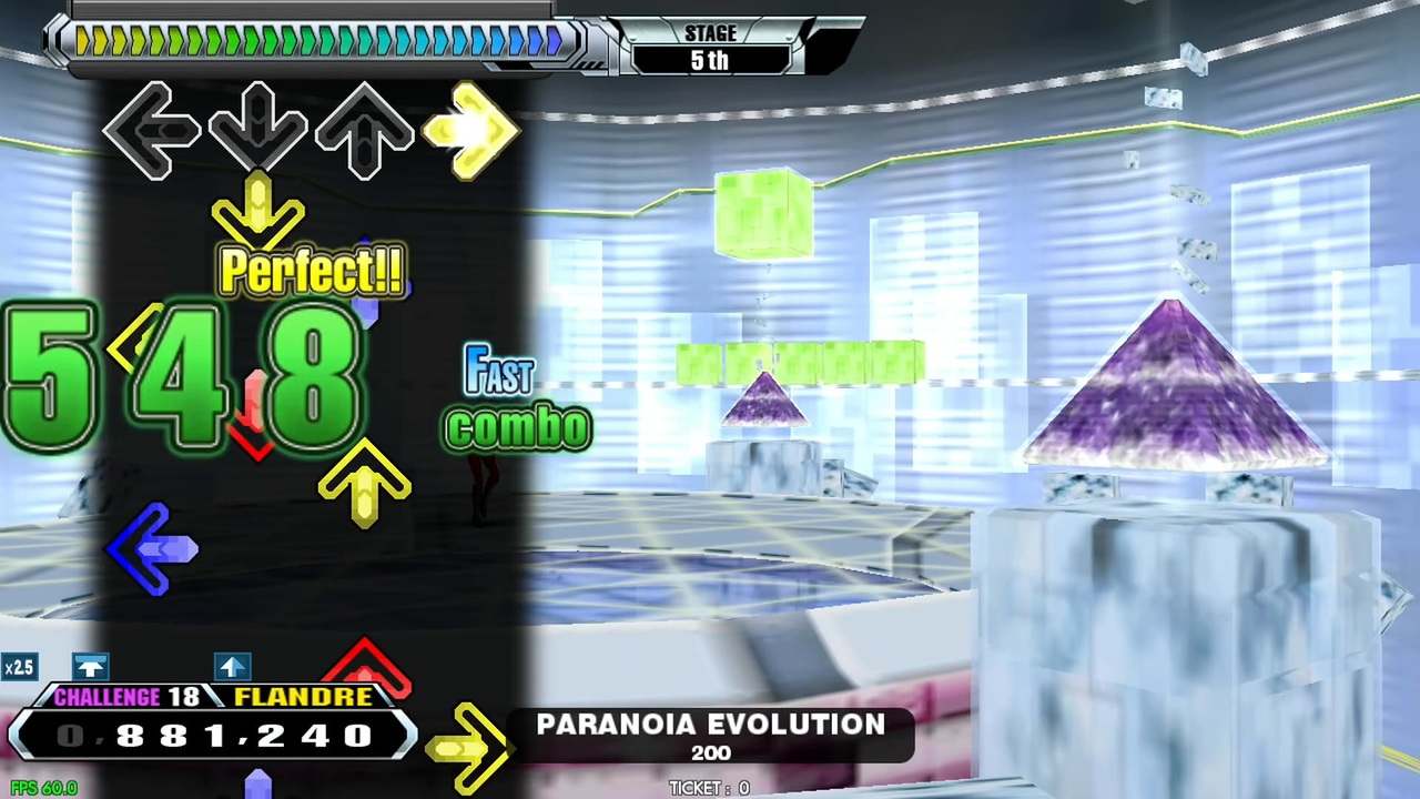 【DDR】PARANOIA EVOLUTION SP-CHALLENGE GREAT FULL COMBO - ニコニコ動画