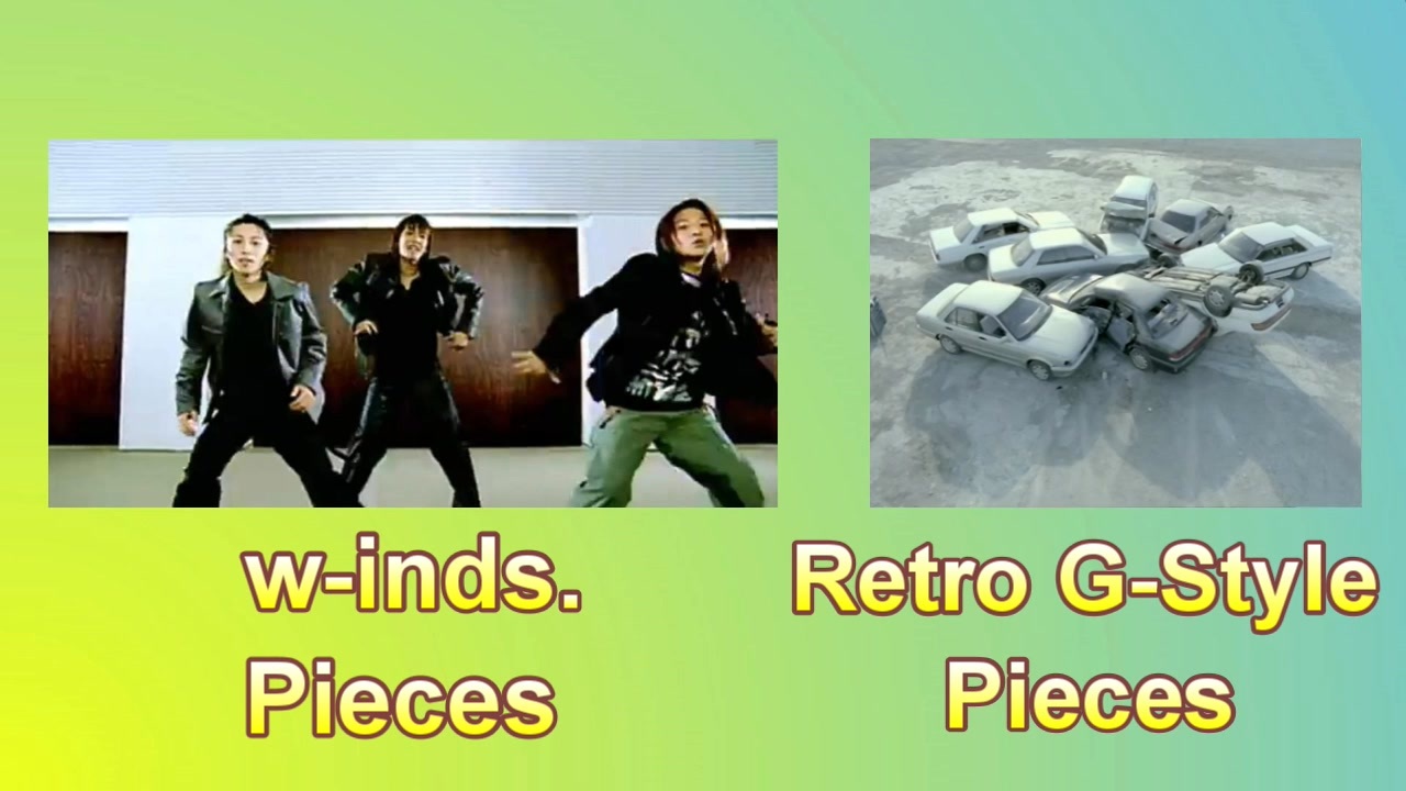 w-inds. - Pieces VS Retro G-Style - Pieces - ニコニコ動画