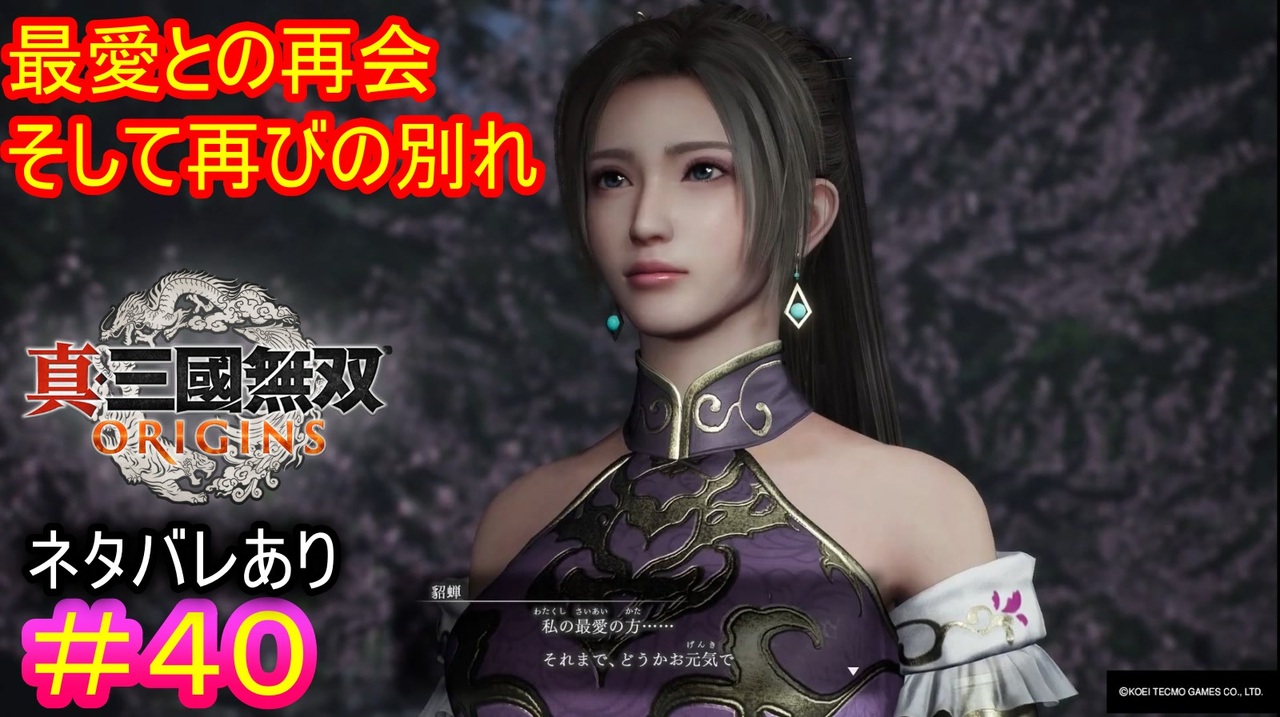 【真・三國無双origins40】貂蝉、甄姫の二人と幸せな家庭を築くために、俺は太平の世を目指す【ネタバレあり】【dynasty