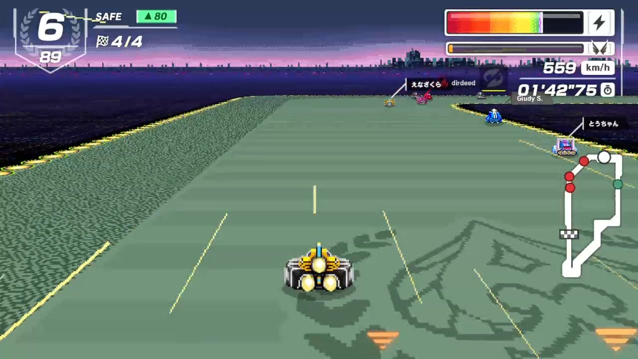 ミュートシティⅣで初めて3位を取れました【F-ZERO99】 - ニコニコ動画
