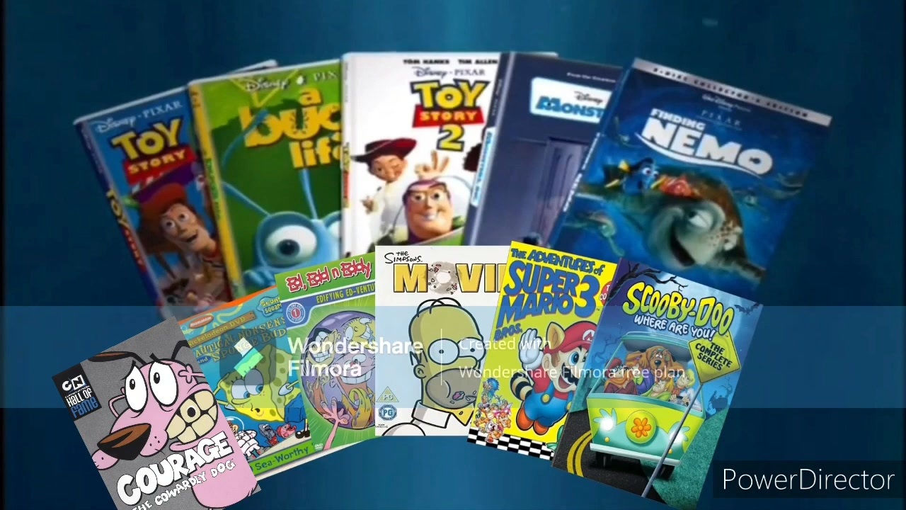Disney & Pixar DVD And VHS (Extended Version) Promo Crossover UPDATED ...