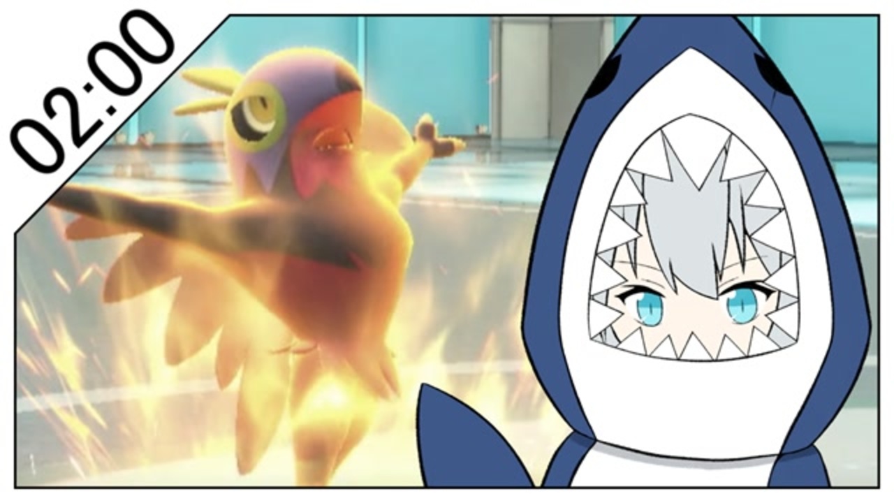 【ポケモンSV】パルデアキズナサメと2分で観る寝る前ランクバトル #2【VOICEROID実況】 - ニコニコ動画