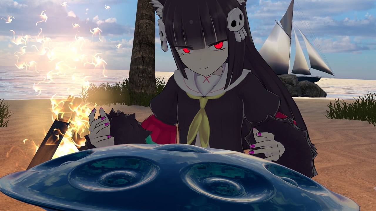 【VRChatワールド紹介】HANDPAN - Ethnic instruments - by Deryvier - ニコニコ動画