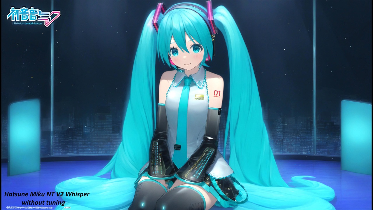 Hatsune Miku NT Whisper Vs. Hatsune Miku NT V2 Whisper 初音ミク (Miku and ...