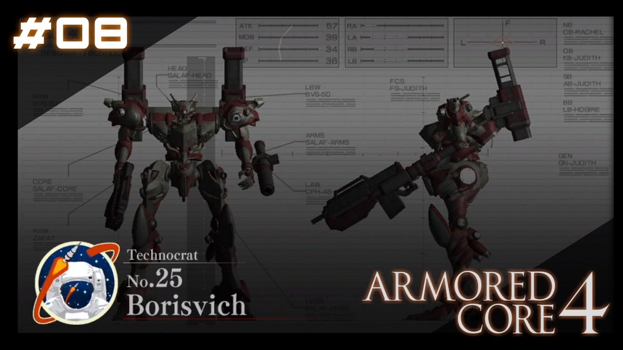 08】ARMORED CORE 4【実況解説】 - ニコニコ動画