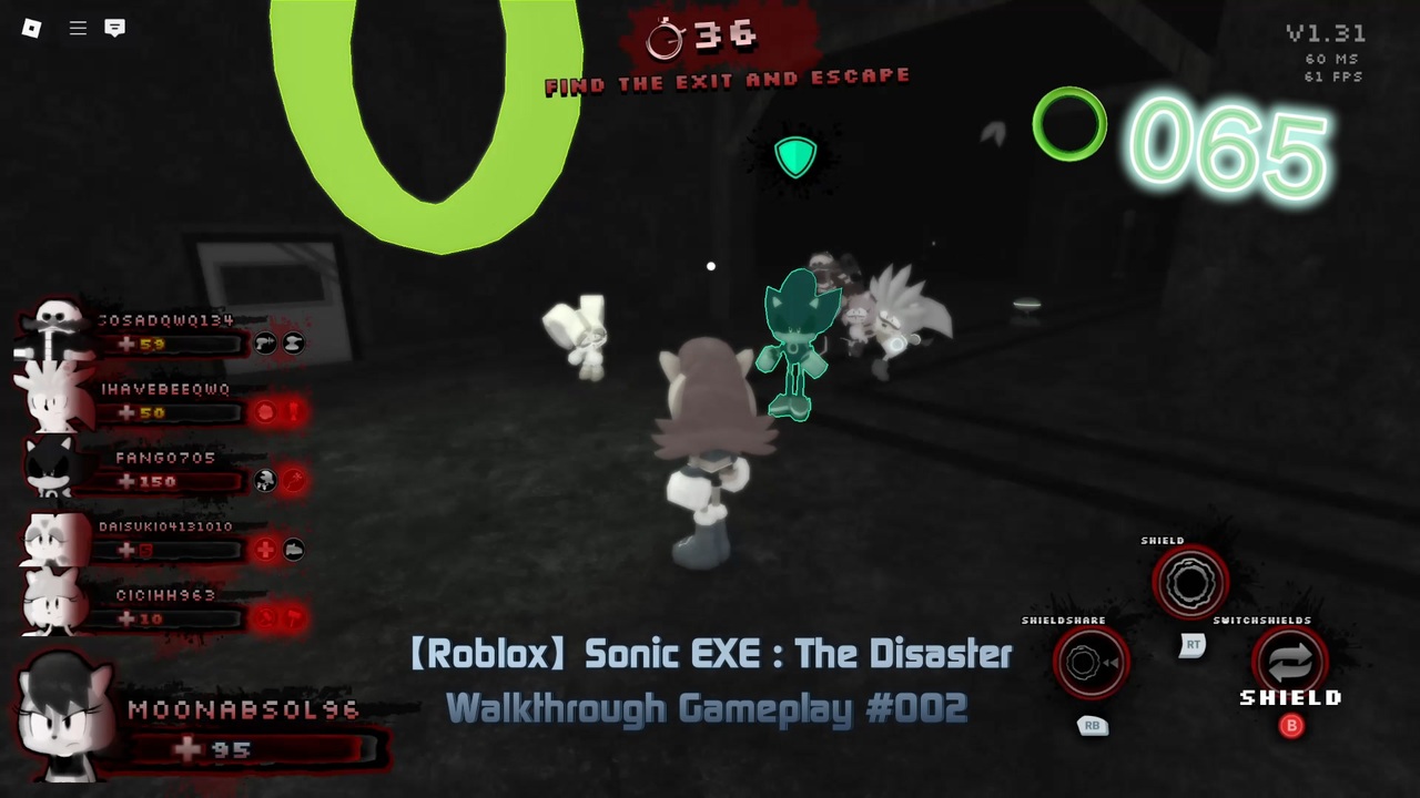 Sonic EXE The Disaster Walkthrough Gameplay #002 - ニコニコ動画