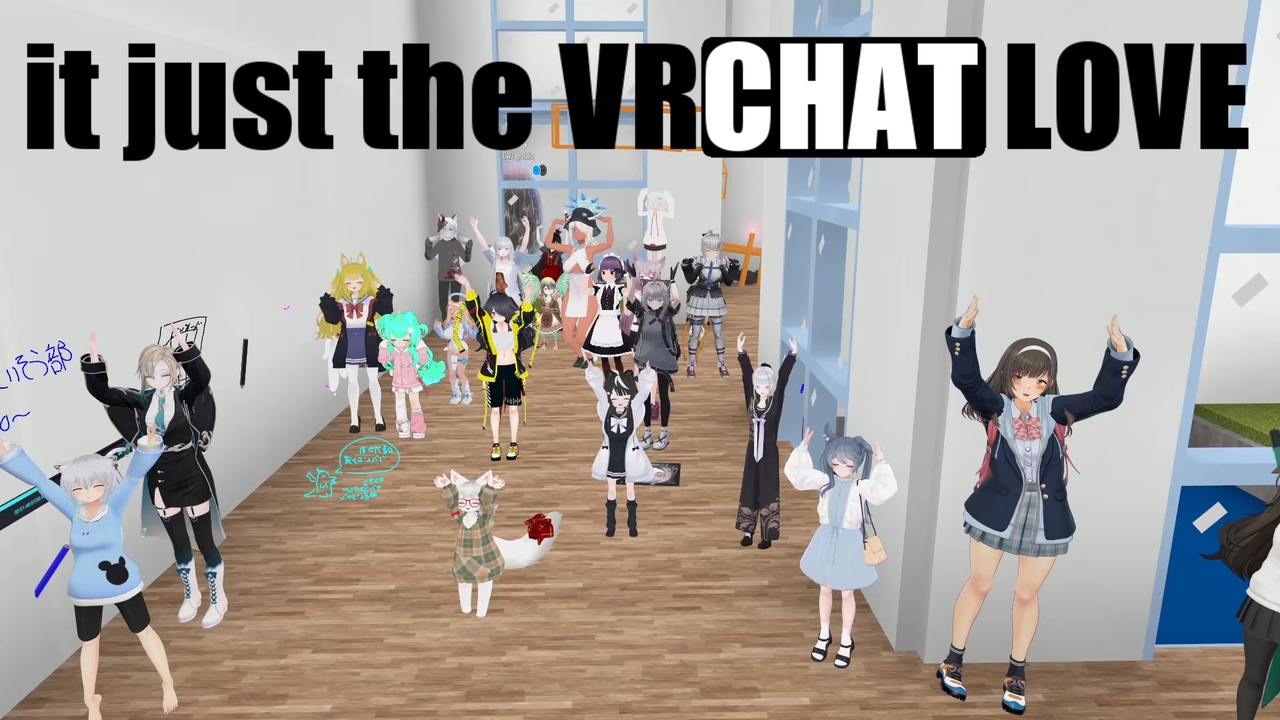 it just the VRCHAT LOVE.ver4 - ニコニコ動画