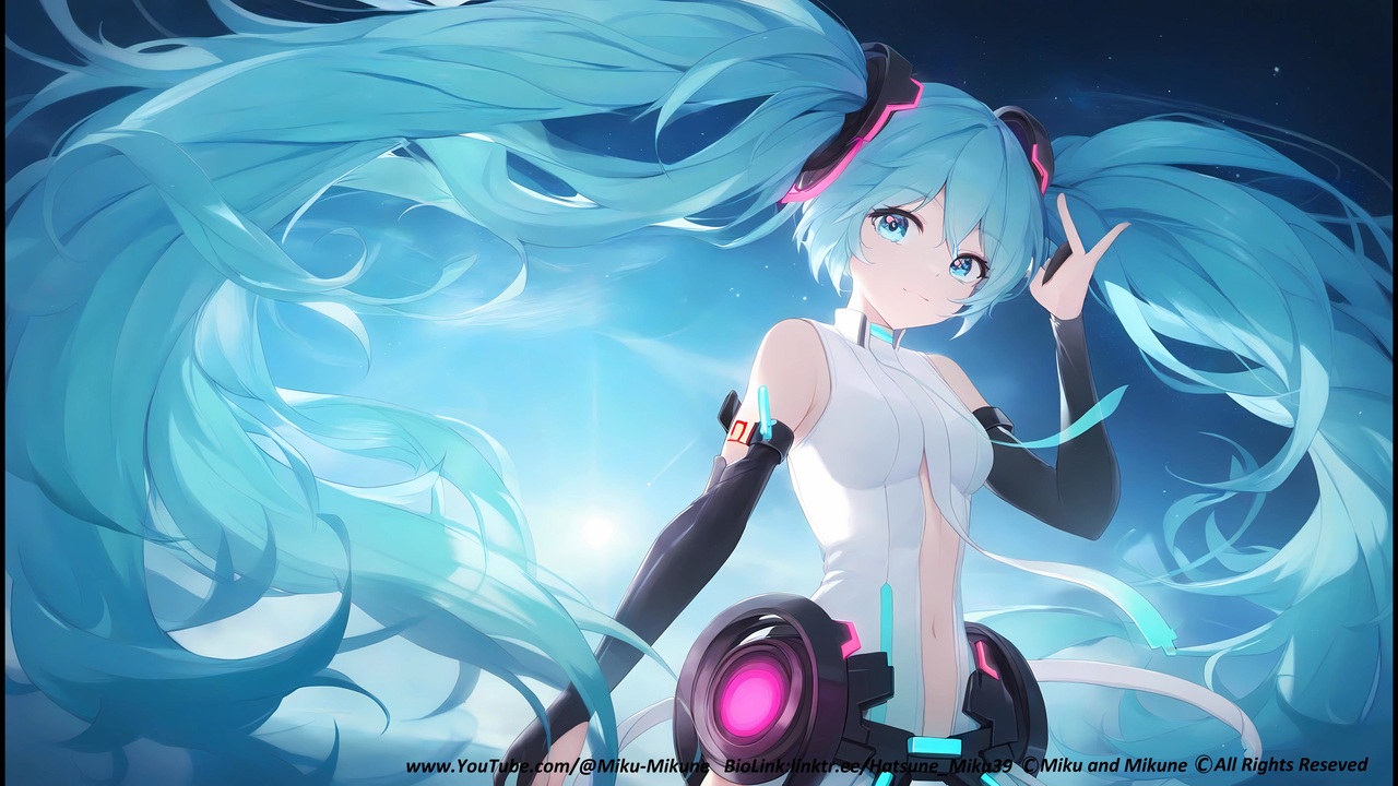 Hatsune Miku (Miku V4 English and Miku V3 English) 初音ミク (Miku and ...