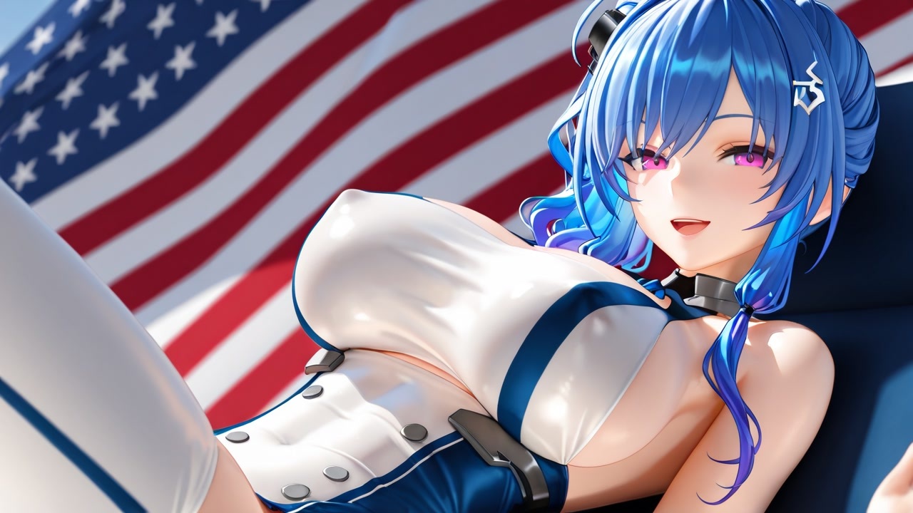 【MMD】 ‎セントルイス (Azur Lane) USA - ニコニコ動画