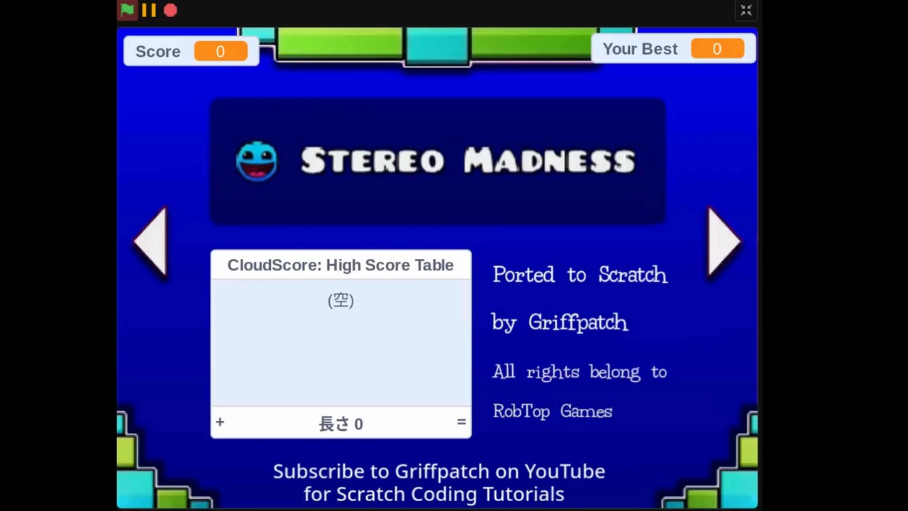 scratch geometry dash プレイしてみた stereo madness all coins - ニコニコ動画