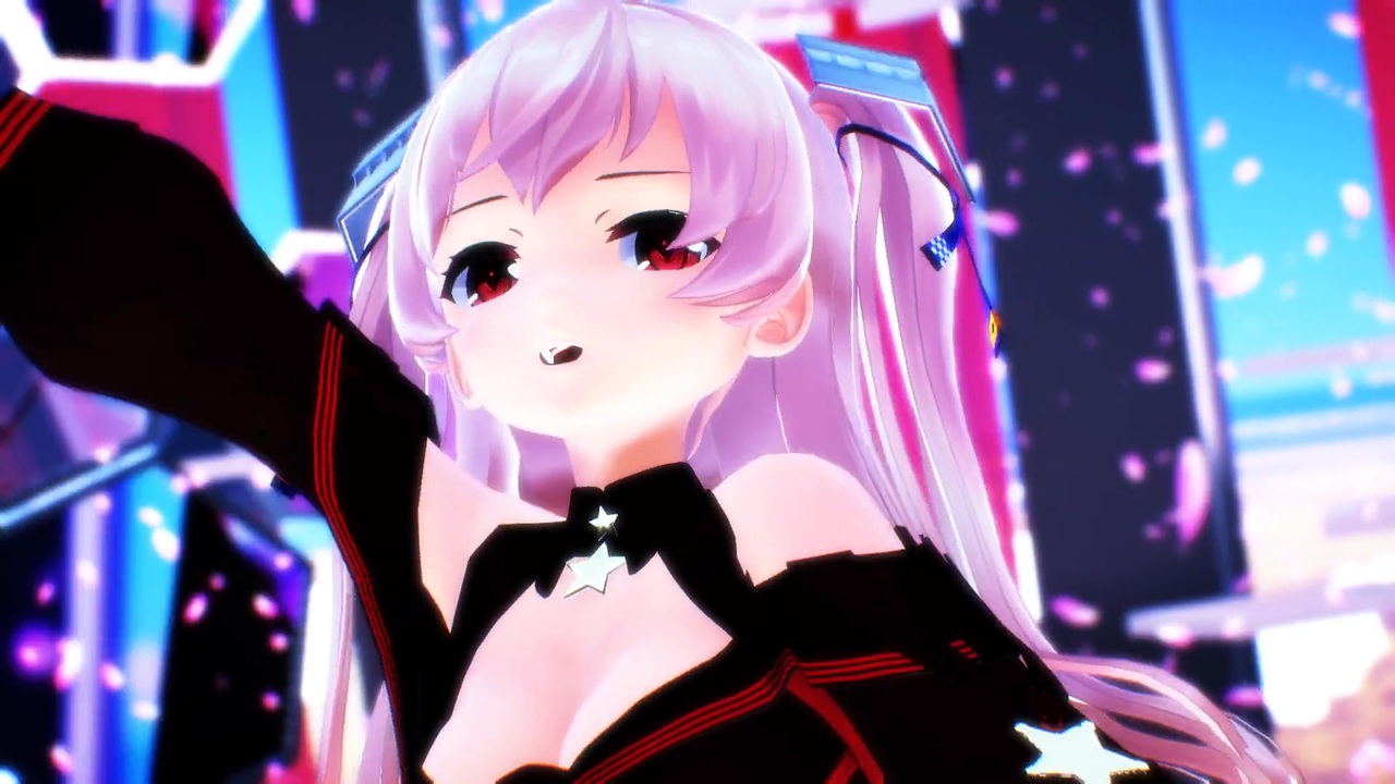 【MMD艦これ】つかさ式ジョンストンさんで「Red Rose」 - ニコニコ動画