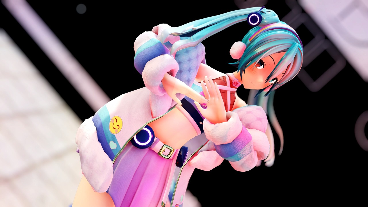 【MMD】NTちゃん（ミクエキスポ2025）でヒバナ・HIBANA【YYB式改変モデル】 - ニコニコ動画