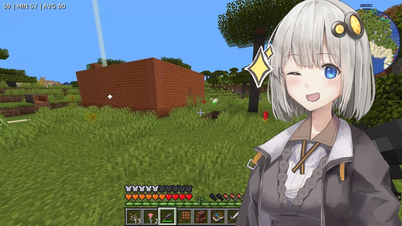 【Minecraft】世界を貪れあかりちゃん【DEVOURING THE WORLD】part4 - ニコニコ動画