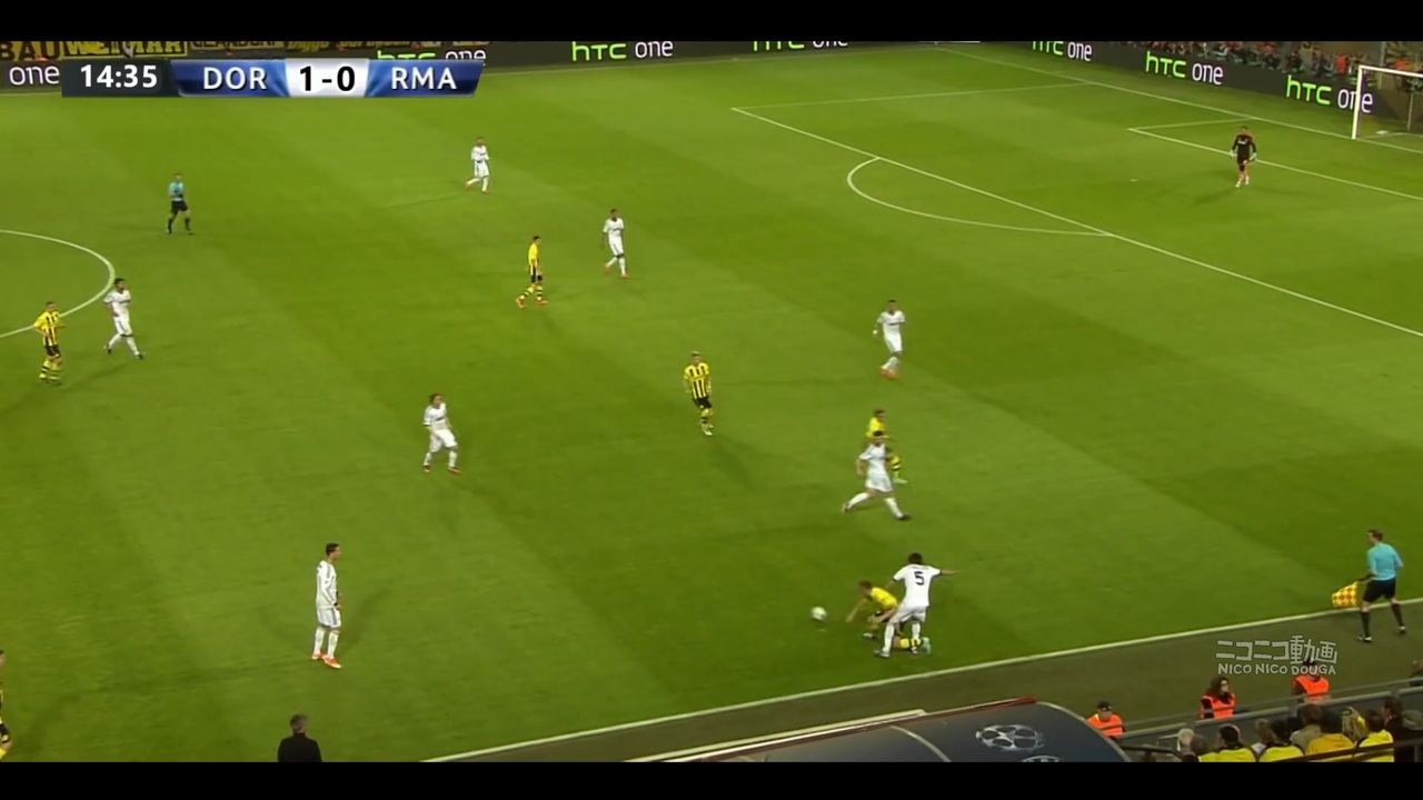 2012-13 UCL 準決勝第1戦 ドルトムント vs レアル・マドリード - ニコニコ動画