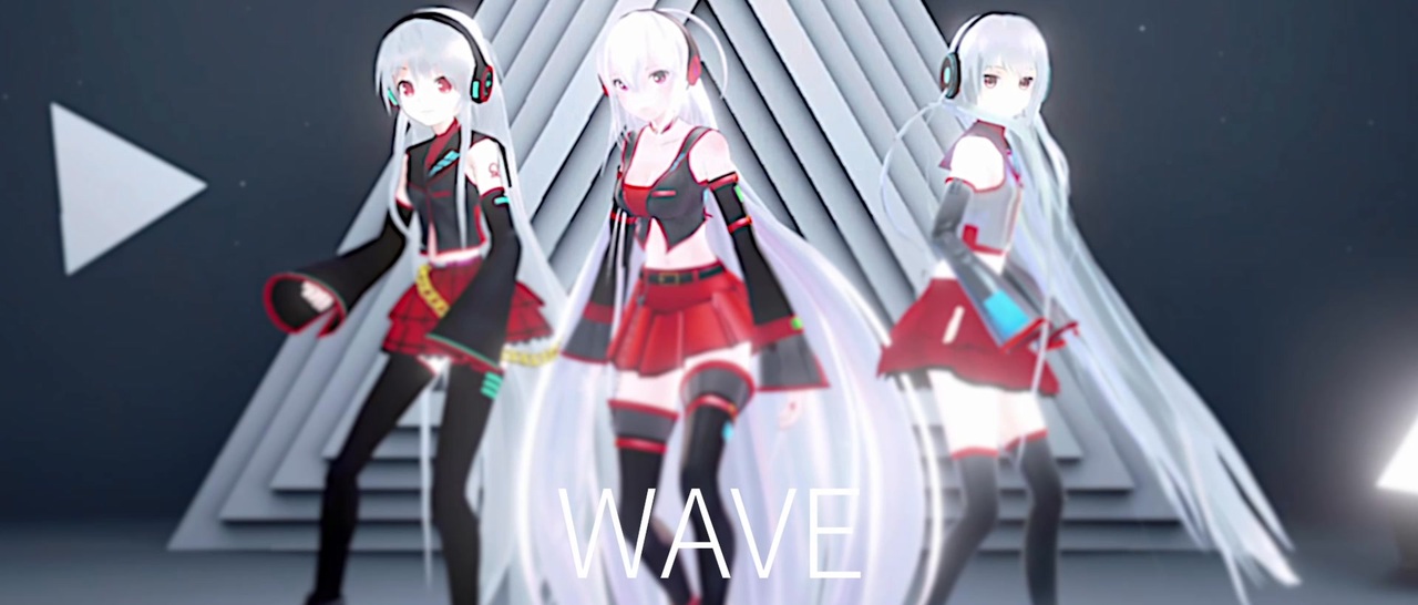 【MMD】WAVE【すこってい x 3】 - ニコニコ動画