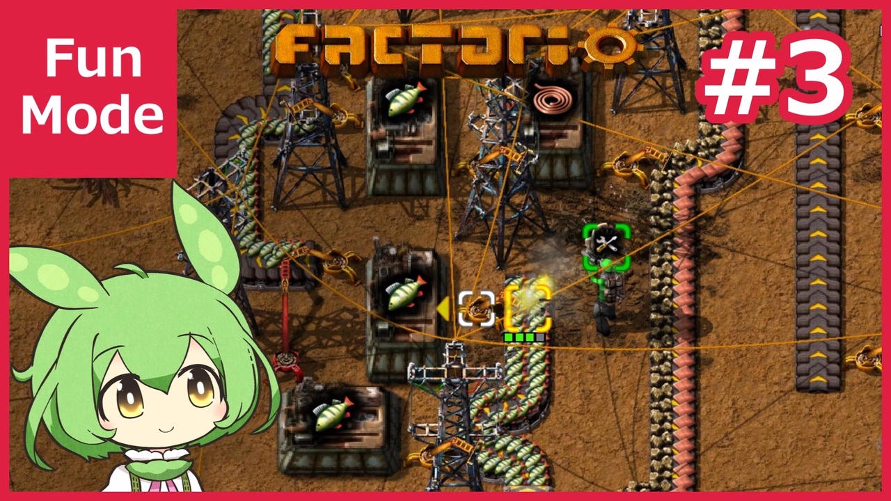 Factorio - Fun Mode #03 ずんだもん実況 - ニコニコ動画