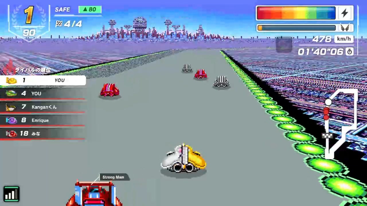 ミュートシティで初めて1位をとれました【F-ZERO99】 - ニコニコ動画