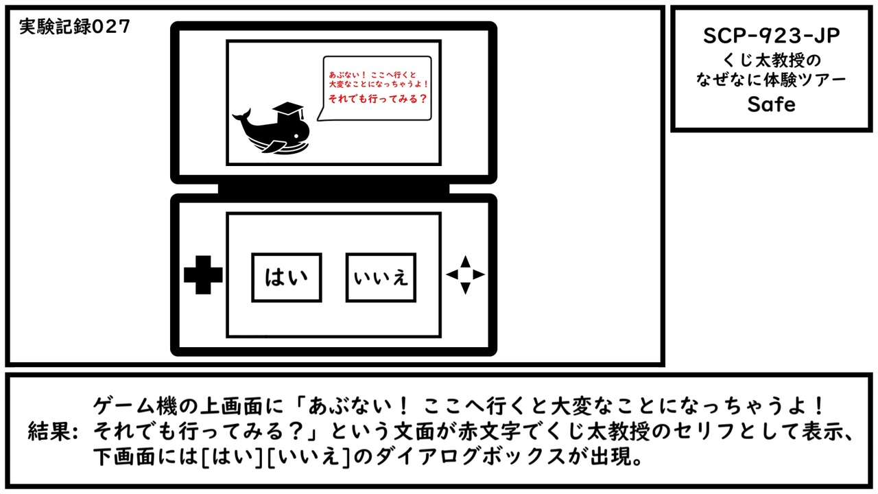 【ゆっくり紹介】SCP-923-JP【くじ太教授のなぜなに体験ツアー】 - ニコニコ動画
