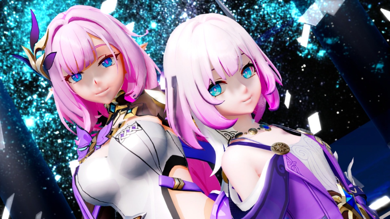 【崩壊3rdMMD】エレシアとキュレネで「ワタシノテンシ」【崩壊スターレイルMMD】 - ニコニコ動画