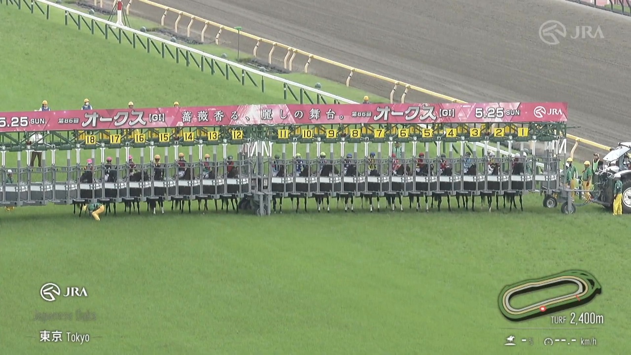 2025 優駿牝馬(オークス) A.シュタルケ騎手JRA・G1初勝利 - ニコニコ動画