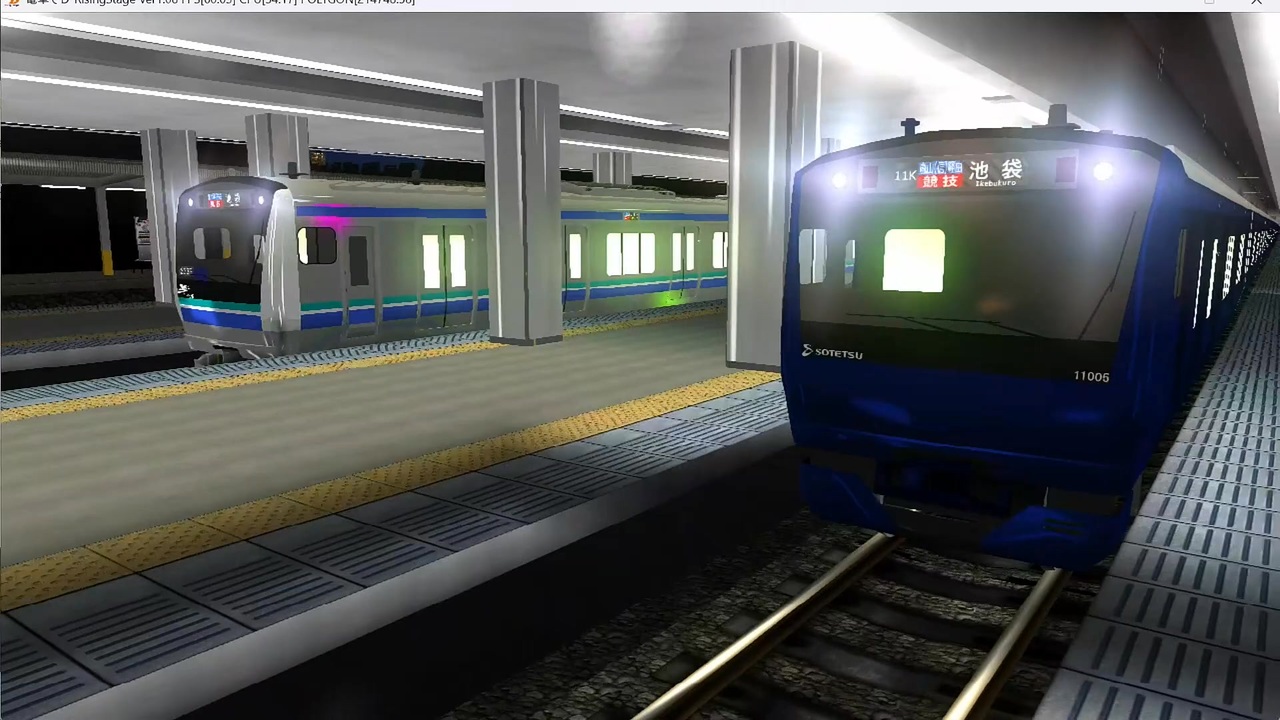 【改造 電車でD RisingStage】相鉄11000系改YNB VS E233系りんかい線 東武東上線バトル - ニコニコ動画