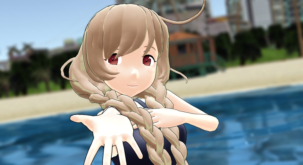 【rim式水着祭り5】スク水峯雲が魅せる「ハローセカイ」【MMD艦これ】 - ニコニコ動画