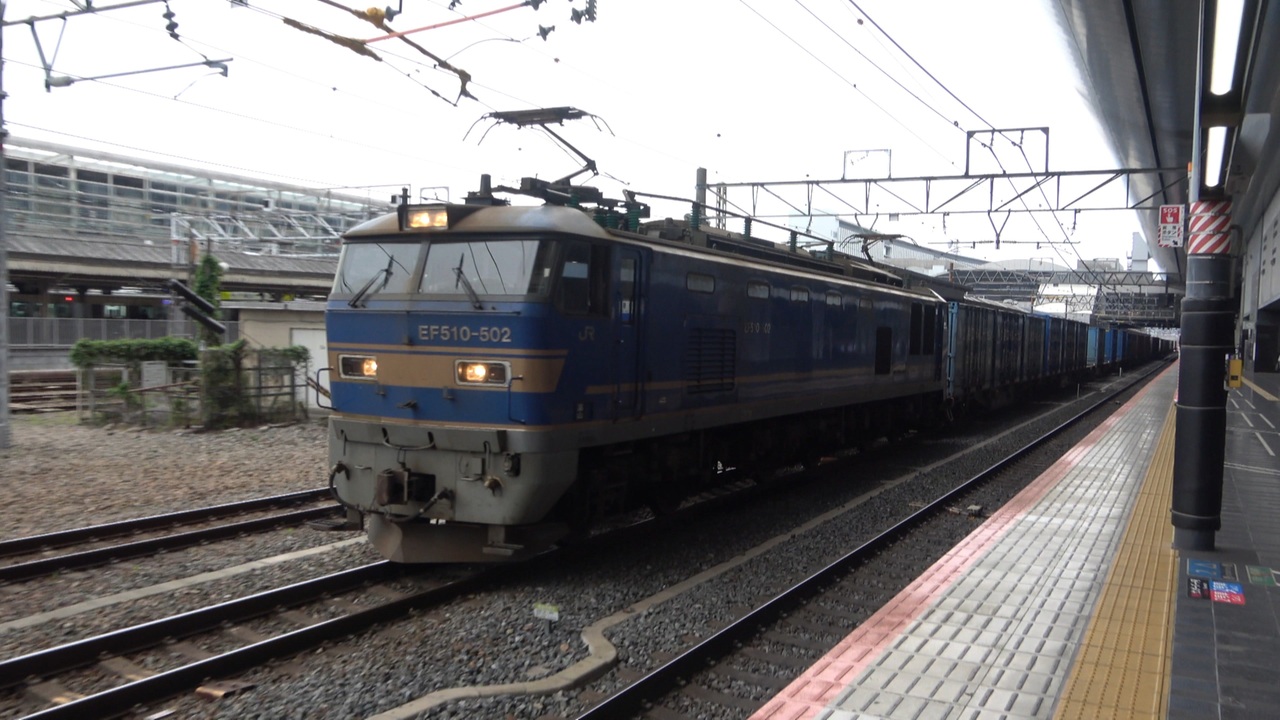 【北陸】EF510-502牽引貨物列車京都通過(20250602)【行き】 - ニコニコ動画