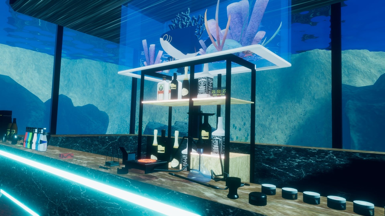 【VRChatワールド紹介】海の中のシーシャバー⁄Underwater Hookah Bar - ニコニコ動画