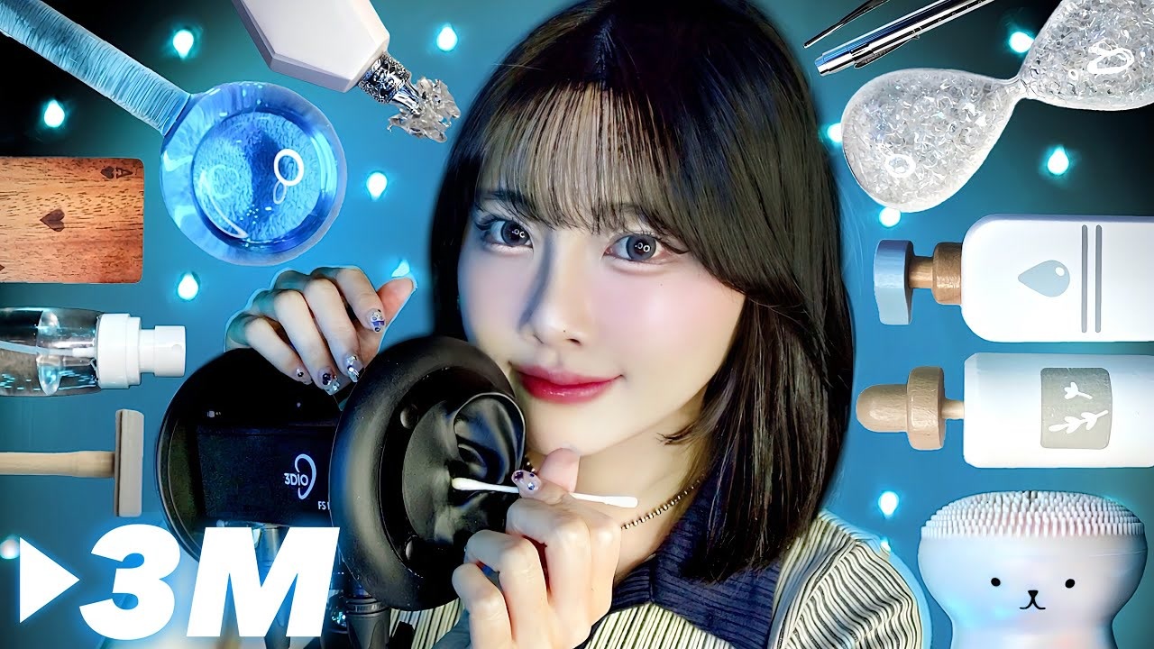 【ASMR】300万再生以上の寝れるASMRコレクション(囁き,5周年記念) - ニコニコ動画