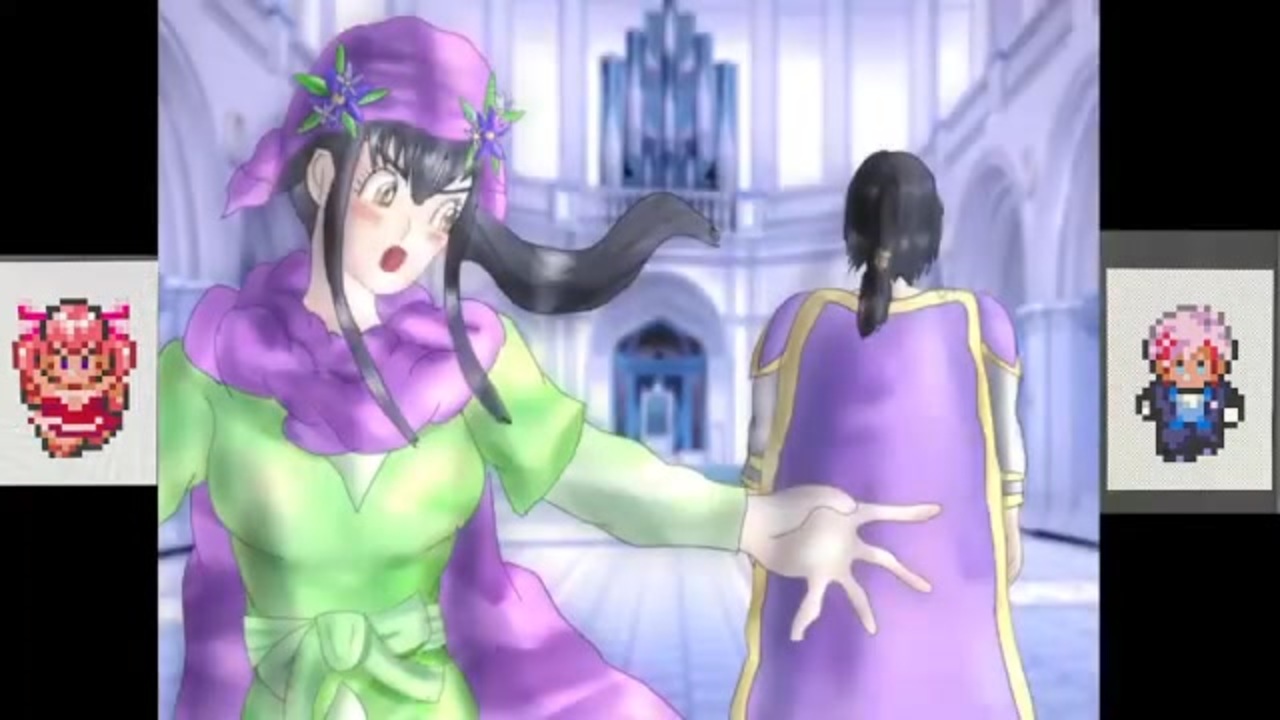 DQV主人公再増殖!!【DQV】HEAVENLY BRIDE V.V クロスクエスト #6 チゾットの山道~妖精の城・天空城 - ニコニコ動画