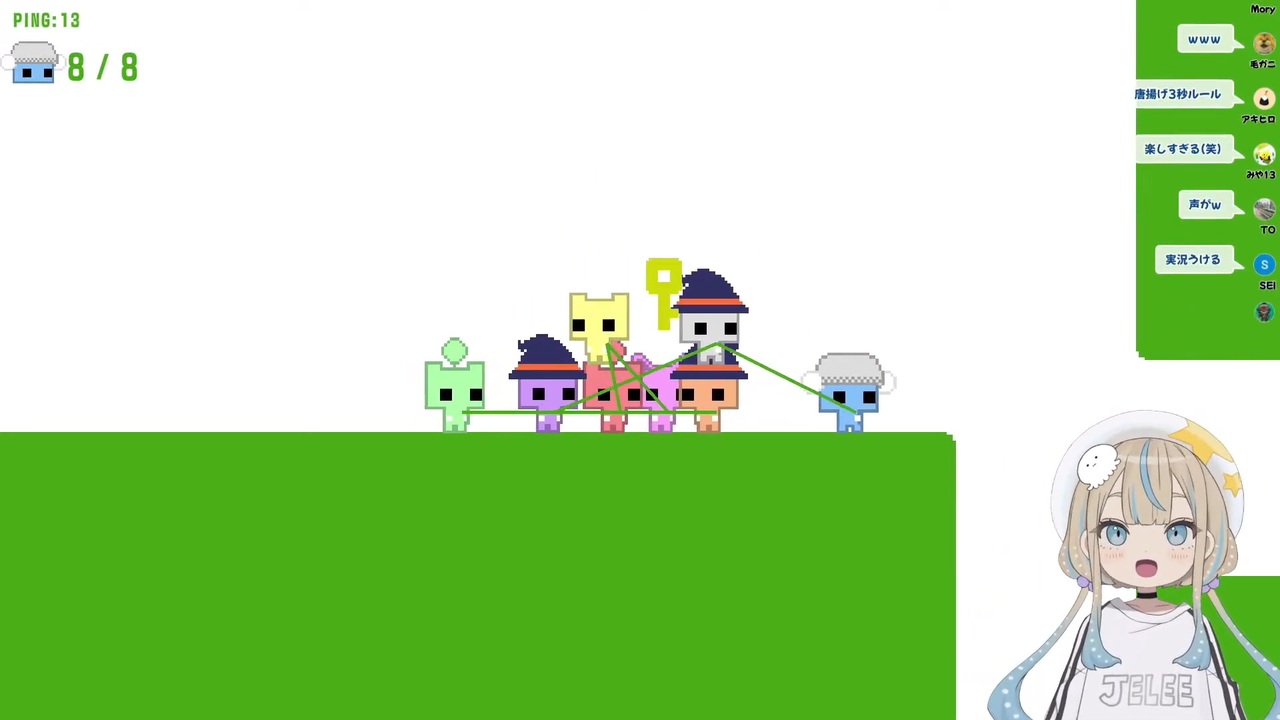 【LIVE】JELEE初のゲーム実況！/PICO PARK2【夜のクラゲは泳げない配信】20250310 - ニコニコ動画