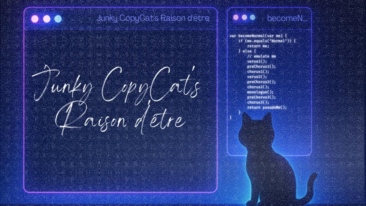【sunoとつくるADHDソングvol.1】Junky CopyCat's Raison d'être - ニコニコ動画