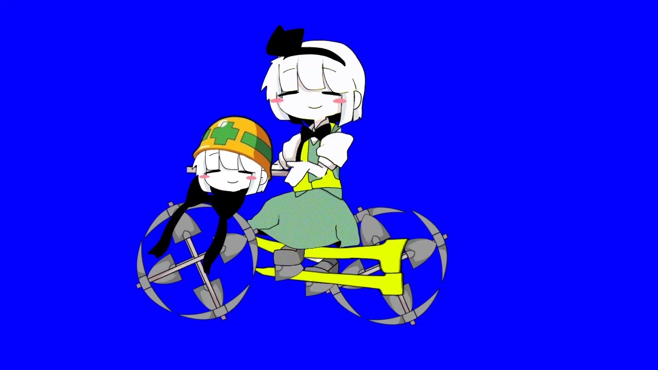 自転車に乗るZRKL姉貴BB - ニコニコ動画