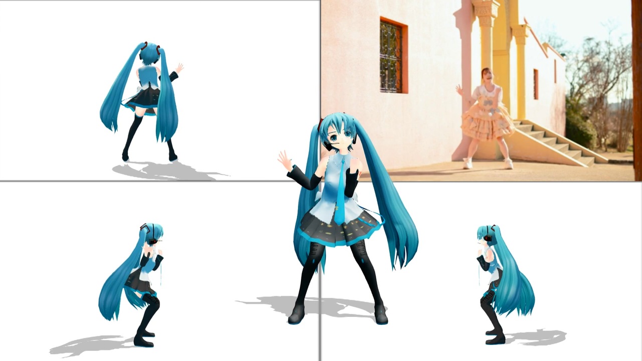 【MMDモーショントレース】フレー _ Leo_need × 初音ミク【ダンスモーションのみ&未修正】比較Test - ニコニコ動画